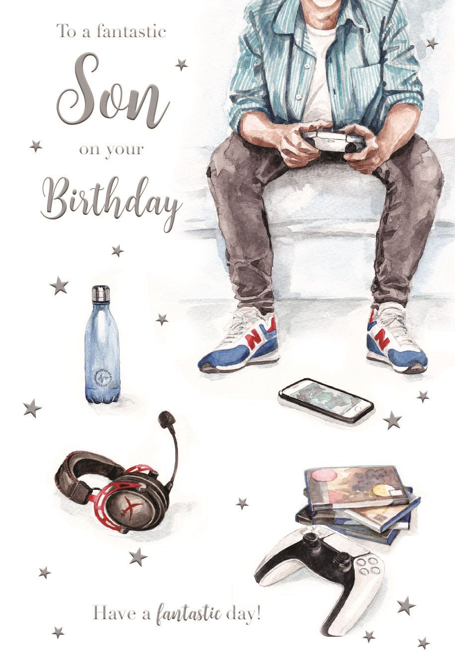Son birthday card - Teenage design/Young adult – Balloons at Hallmark Ltd
