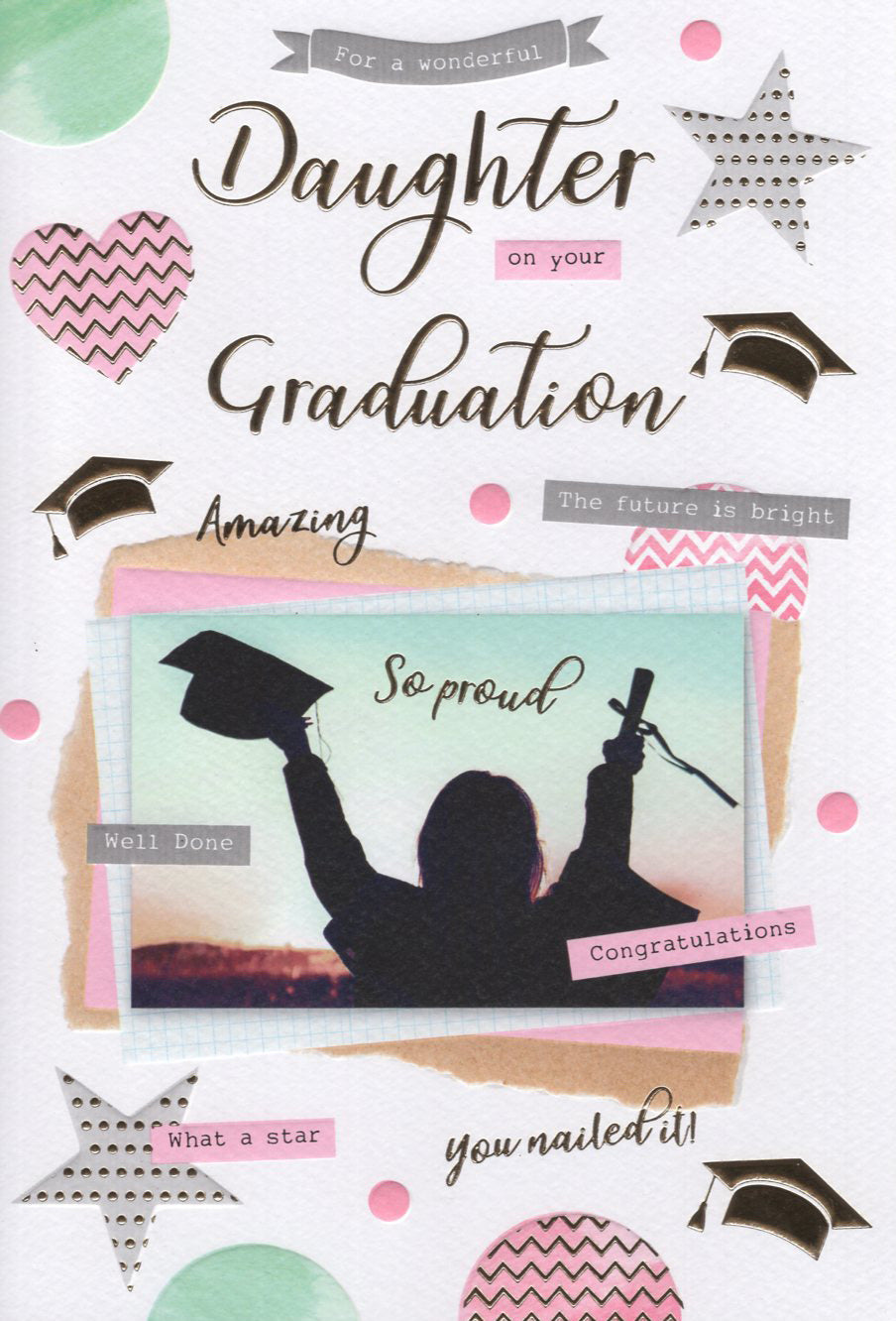 Daughter Graduation Card – Balloons at Hallmark Ltd